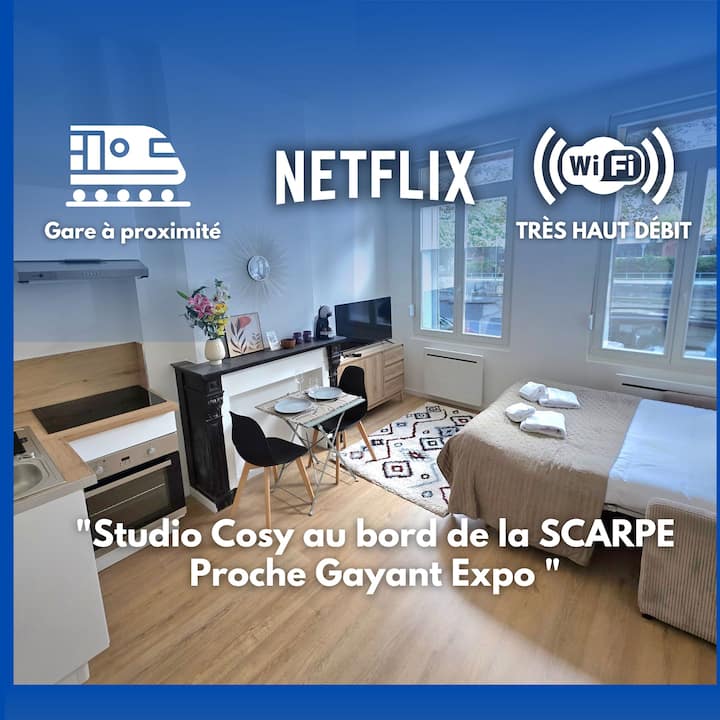 Studio Le Lac - Wifi/parking/gare - Douai - Douai