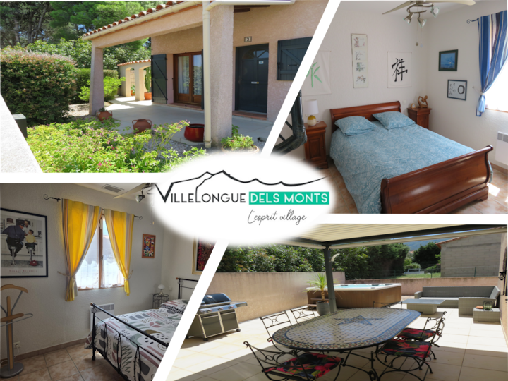 Maison 4 Faces Au Centre Village - Le Boulou