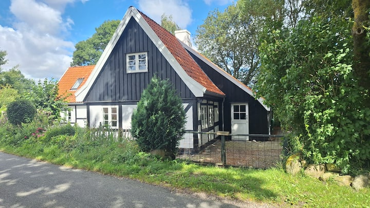 Smukt Landhus Fra 1850/2021 Ved Mark Og Skov. - Denmark