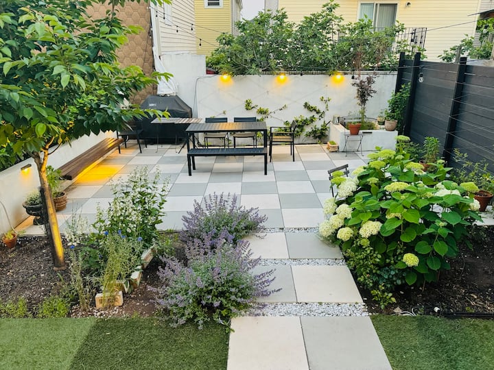 Garden Oasis 3br 23min Nyc Path - Harrison, NJ