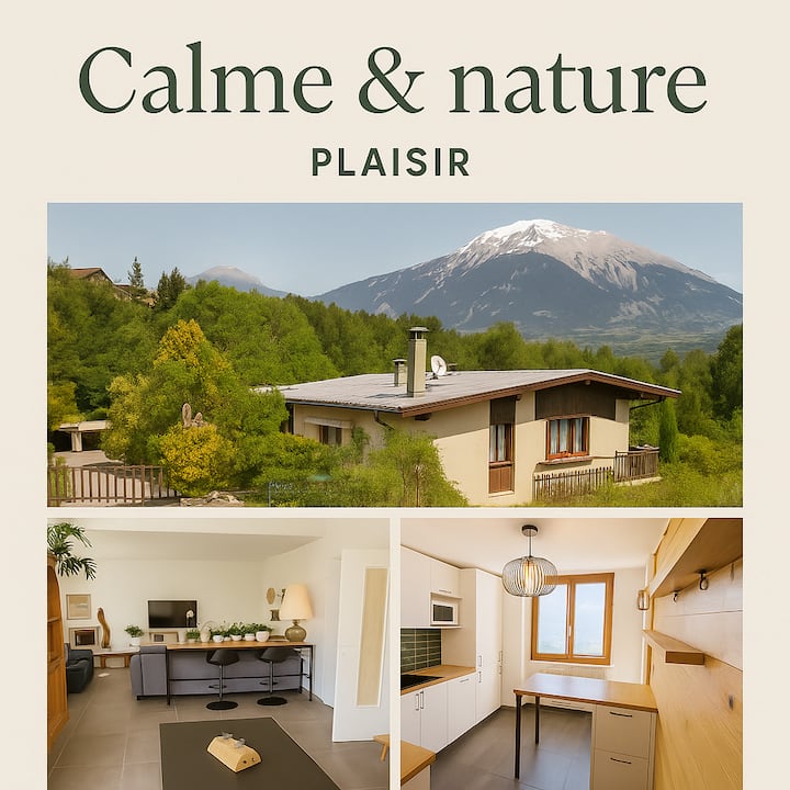 Havre De Paix Vue Panoramique 120m2 - Embrun