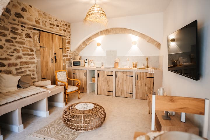 ÉVasion Grecque En Duo*suite Balnéo*wifi*provence - Carpentras