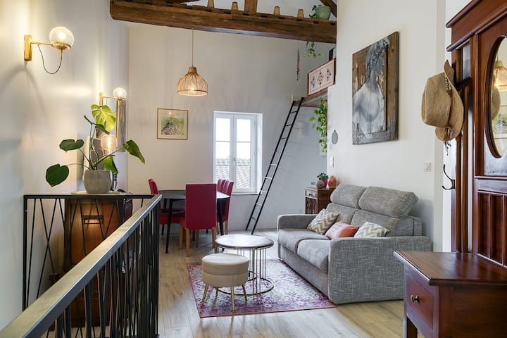 Beau Duplex D’artiste Dans Le Centre Historique - Trévoux