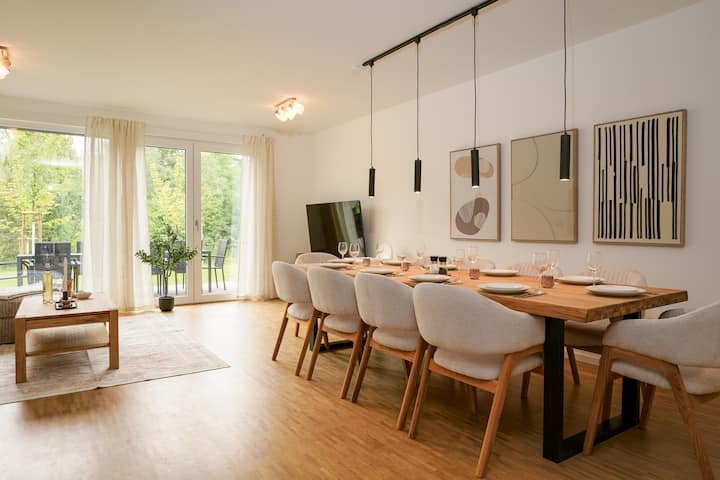 Wohnkultur | Ferienhaus Für 10 |Garten | Parkplatz - Walldorf