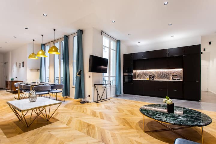 Spacious Apartment 5bdr/10pax - Champs Elysées - Paris