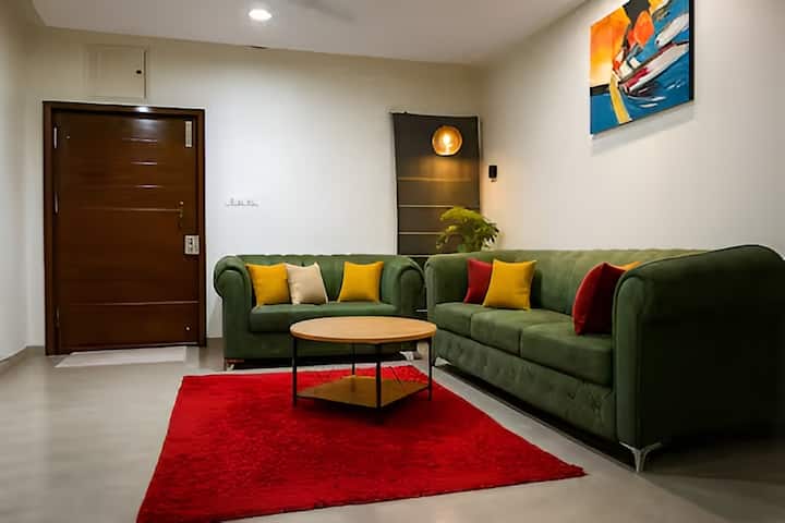 5 Star 3bhk Villa Near Maharajachat @Madhapur - Hyderabad
