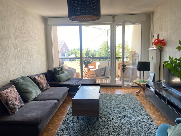 2 Chambres Dans Appartement Paisible - Thonon-les-Bains