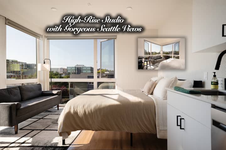 ~Downtown View~ Studio In Capitol Hill - Pioneer Square - Seattle