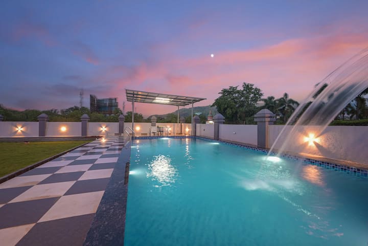 4bhk Courtyard Villa By Tropicana Stays - Lonavala