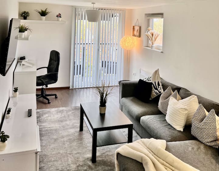 Modern 2 Bed Flat |10 Mins To Nec/bhx/hs2/solihull - Birmingham