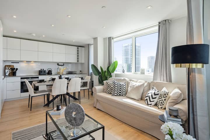 Save 40%: Cozy-3br Apt With Gym, Cinema And Games - Harrow