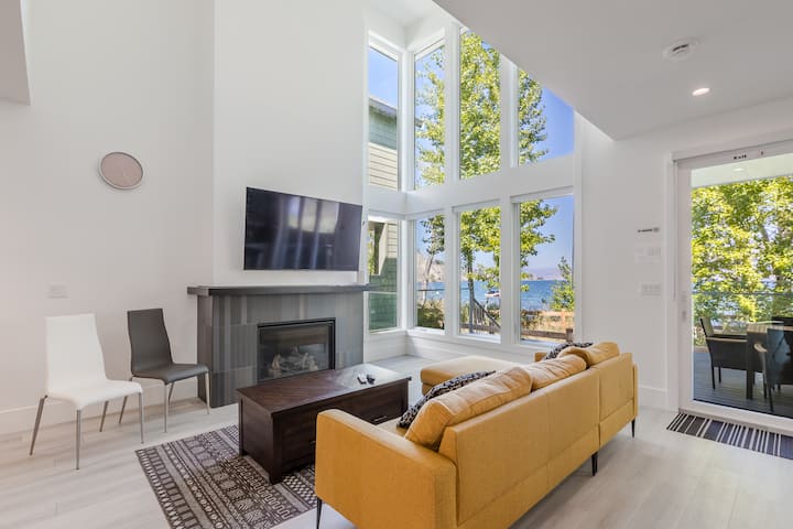 Summerland Beachfront Luxury | Pool Hot Tub & Gym - Summerland