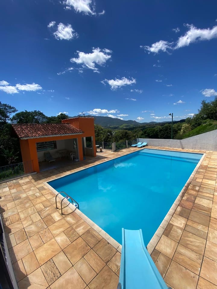 Chácara Com Vista E Lazer Completo Na Mantiqueira - Extrema