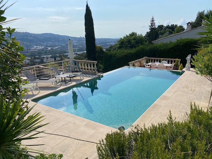 Pool House Studio/own Terrace At Private Villa - Nice