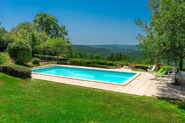 Chambres , Sur Jardin Et Très Belle Vue - Cahors