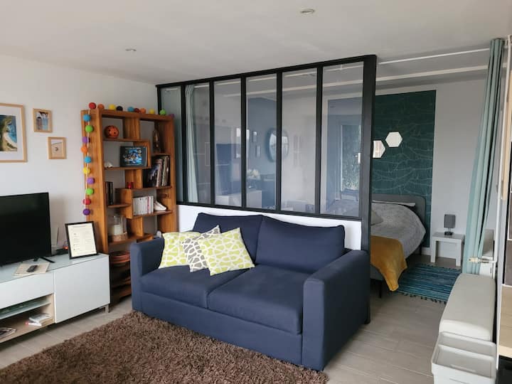 Grand Studio Confort En Bord De Seine - Épinay-sur-Seine