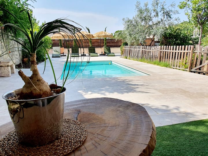 La Papaye: Maison De Charme Avec Piscine Et Spa - Frankreich