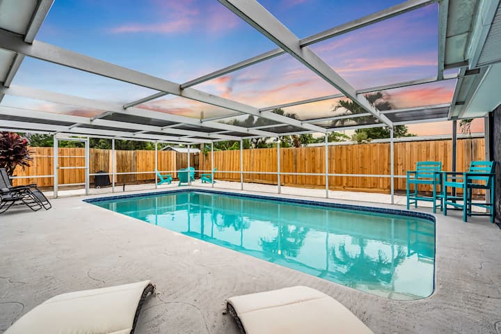 Siesta On Lee" - New Srq Pool Home W/ Discounts! - Siesta Key, FL