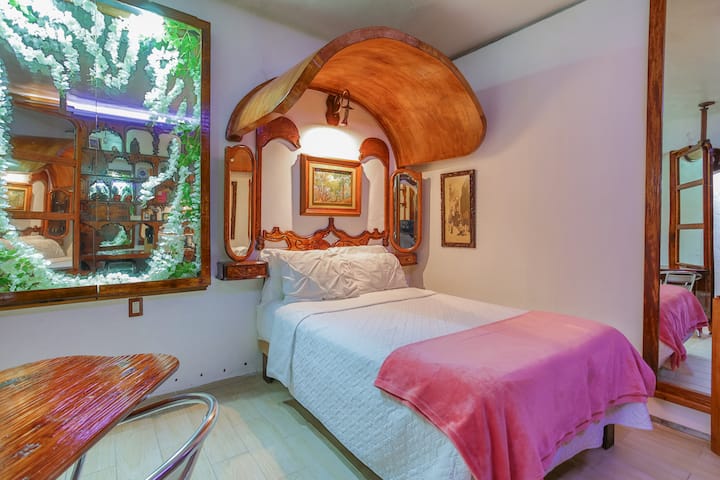 Suite Cueva Del Corazón | Wifi, Baño, Cocina. - Ciudad de México