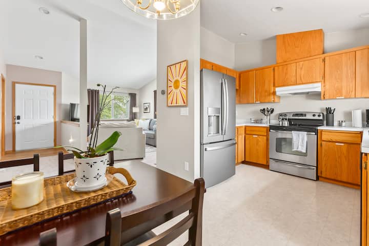 Convenient, Single-level Townhome W/ Patio - Pullman, WA