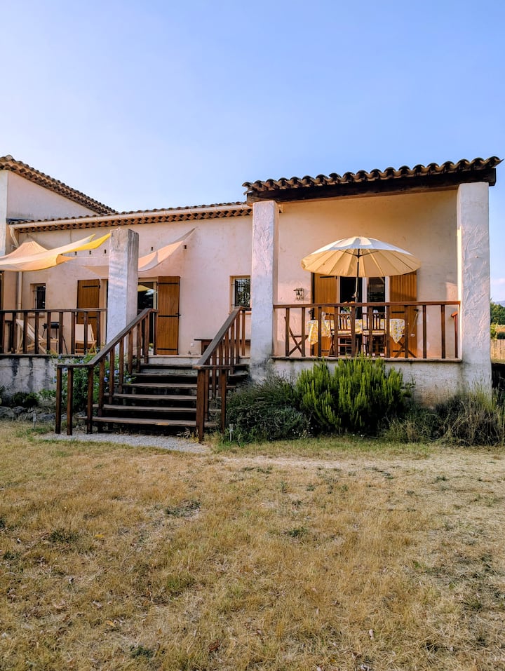 Maison Paisible à La Campagne, Grand Jardin Arboré - Alpes-Maritimes