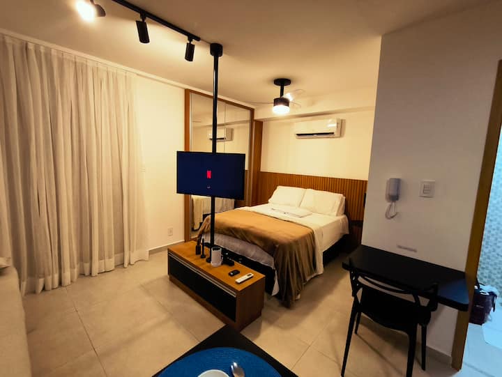 Studio In C/ Ar Cond./ Garagem E Lazer! - Juiz de Fora