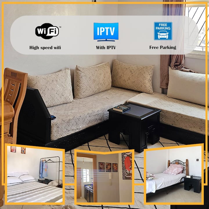 Appartement Calme Spacieux à Agadir - Morocco