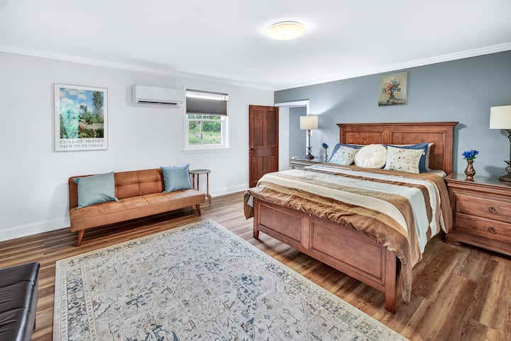 Cozy Farmhouse Guest Suite W/ Private Deck - メリーランド州