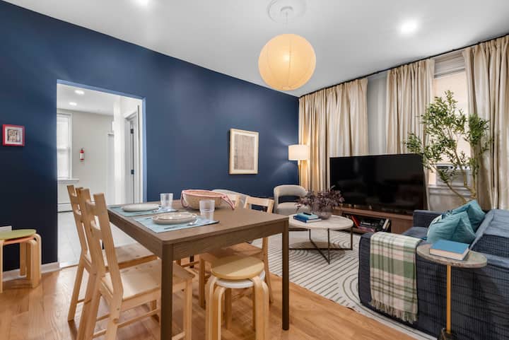 4br 2ba 1st Fl Apt Near Nyc & Metlife, Sleeps 10 - Weehawken, NJ