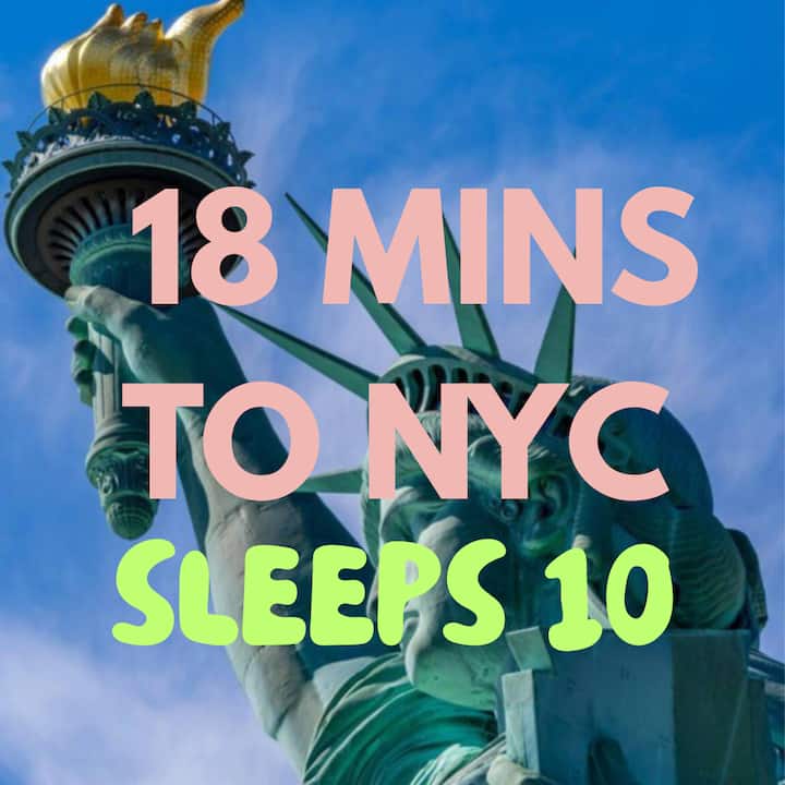 4br 2ba 1st Fl Apt Near Nyc & Metlife, Sleeps 10 - New Jersey