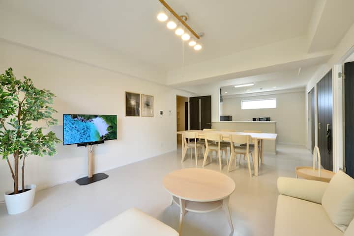 Newly Built! Comfortable Space For 8 Guests - Okinawa