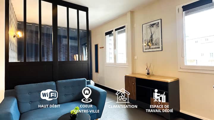 Appartement Spacieux T1bis - Centre-ville - Agen