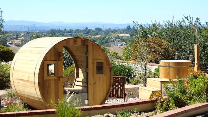 Fallbrook Wine Retreat | Wellness Sauna + Plunge - Fallbrook, CA
