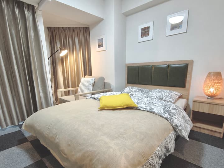 @503ホテルshu・新宿御苑（1dk）新宿エリア最大3名様宿泊可・ダブルベッドプラスソファーベッド - Shibuya