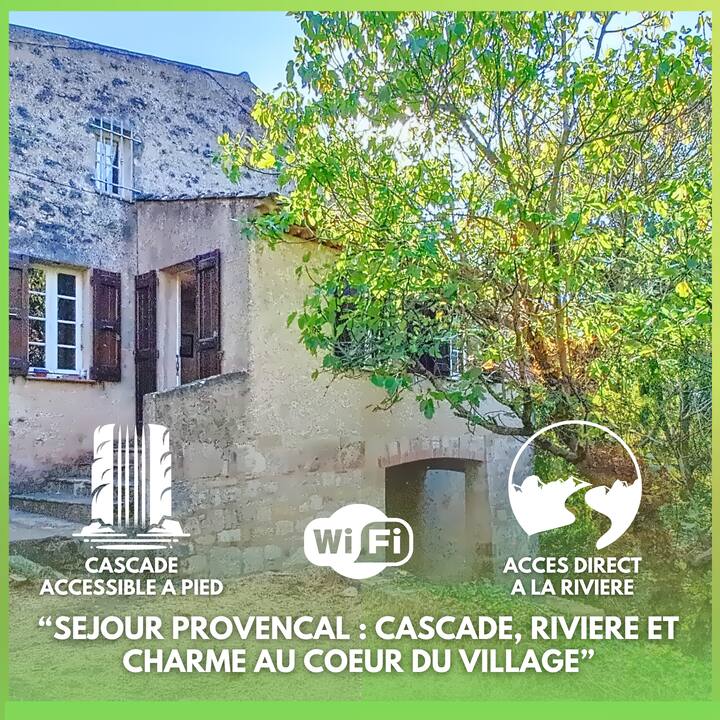 Maison De Village | Accès Cascade Et Rivière - Sillans-la-Cascade