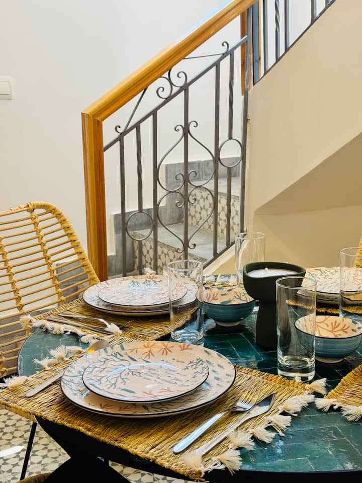 Dar Aida, Cozy Riad Familiar In Tangier - Tanger