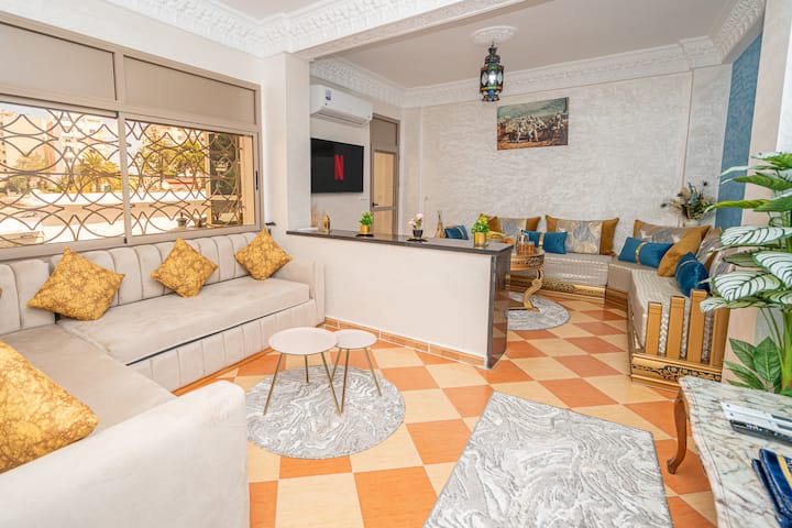 Immersion Tangéroise: 3 Chambres Plein Centre/clim - Tangier