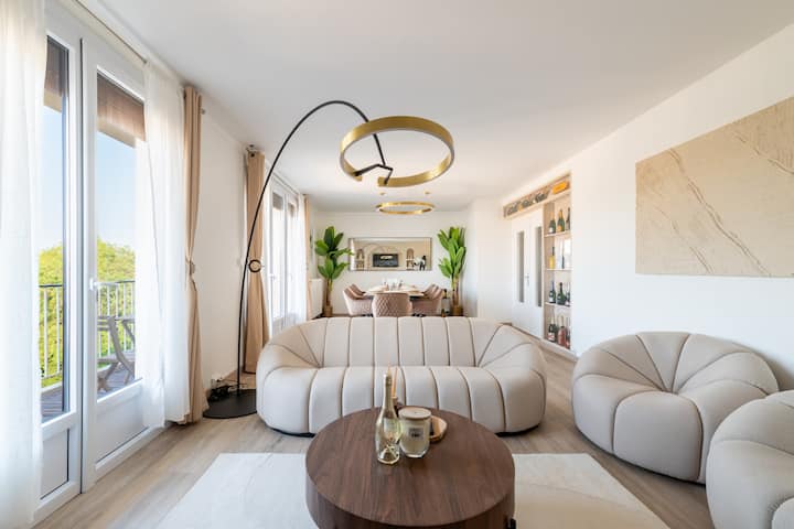 Luxueux 3 Chambres Sauna Jacuzzi - Reims