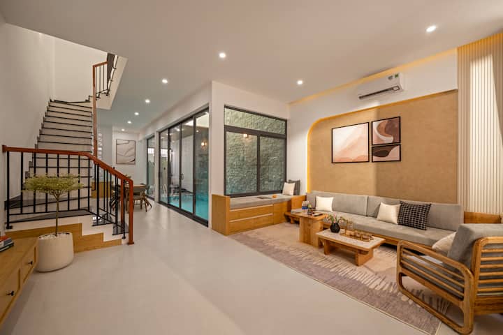 N To M Villa-pool-near My Khê Beach - Full Ac. - Đà Nẵng