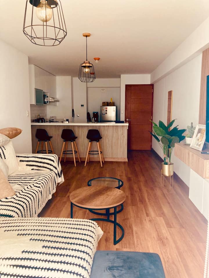 Boho Apartment Near San Isidro - Lima