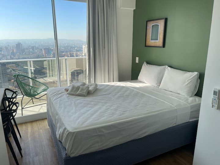 Downtown Sé 2606 | Espetacular Studio Completo! - Liberdade