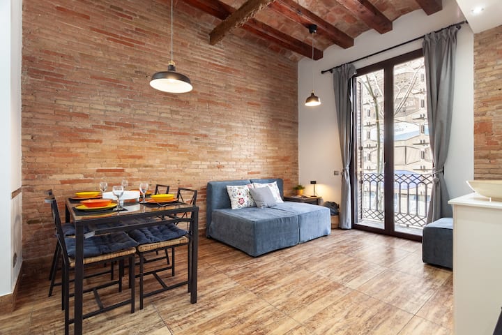 Bel Appartement Avec Pl Catalunya - 巴塞隆拿