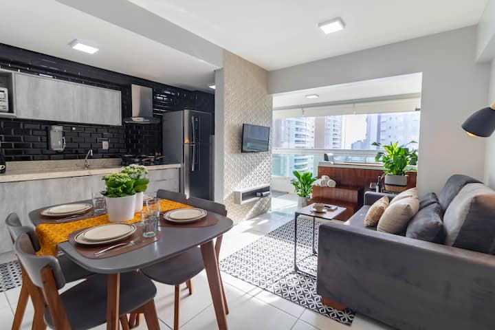 Apto Oasis | Point Convenience | Ofurô Privativo - Brazil