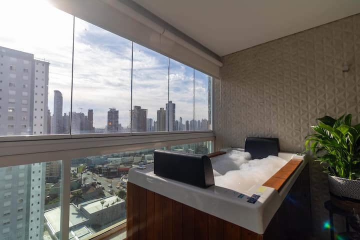 Apto Oasis | Com Jacuzzi | 6x Sem Juros - Brazil