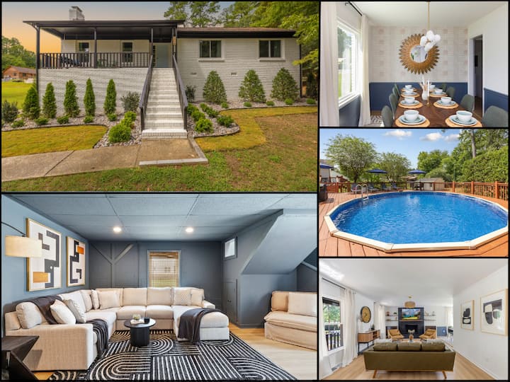 Newly Renovated-private Pool & Huge Deck - Fort Mill, SC
