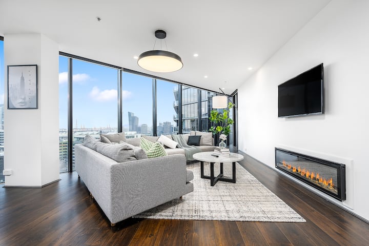 Luxury 3br|2b  Docklands Retreat W/ Carparks - St Kilda