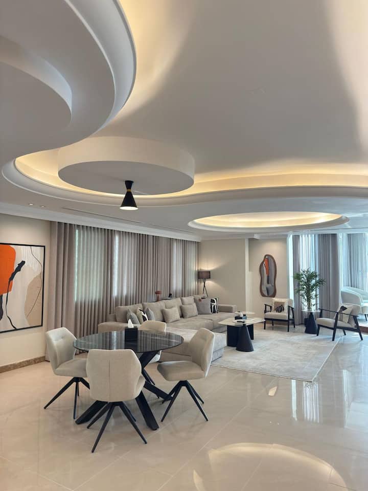 Panorama Sea View Modern Apartment - Jeddah