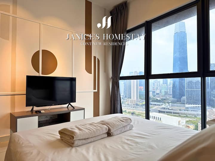 #13(a) Continew Residences 1bed1bath 1-4pax - Kuala Lumpur