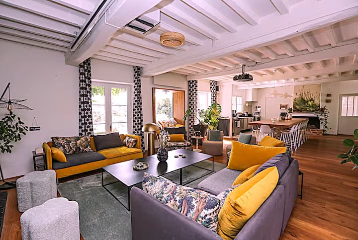 Ancienne Mairie-école, Nature, Jacuzzi, Guinguette - Aquitaine