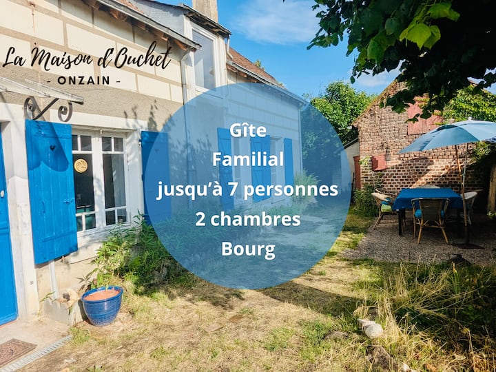 Bourg, Familial, Cour, La Maison D'ouchet - Onzain